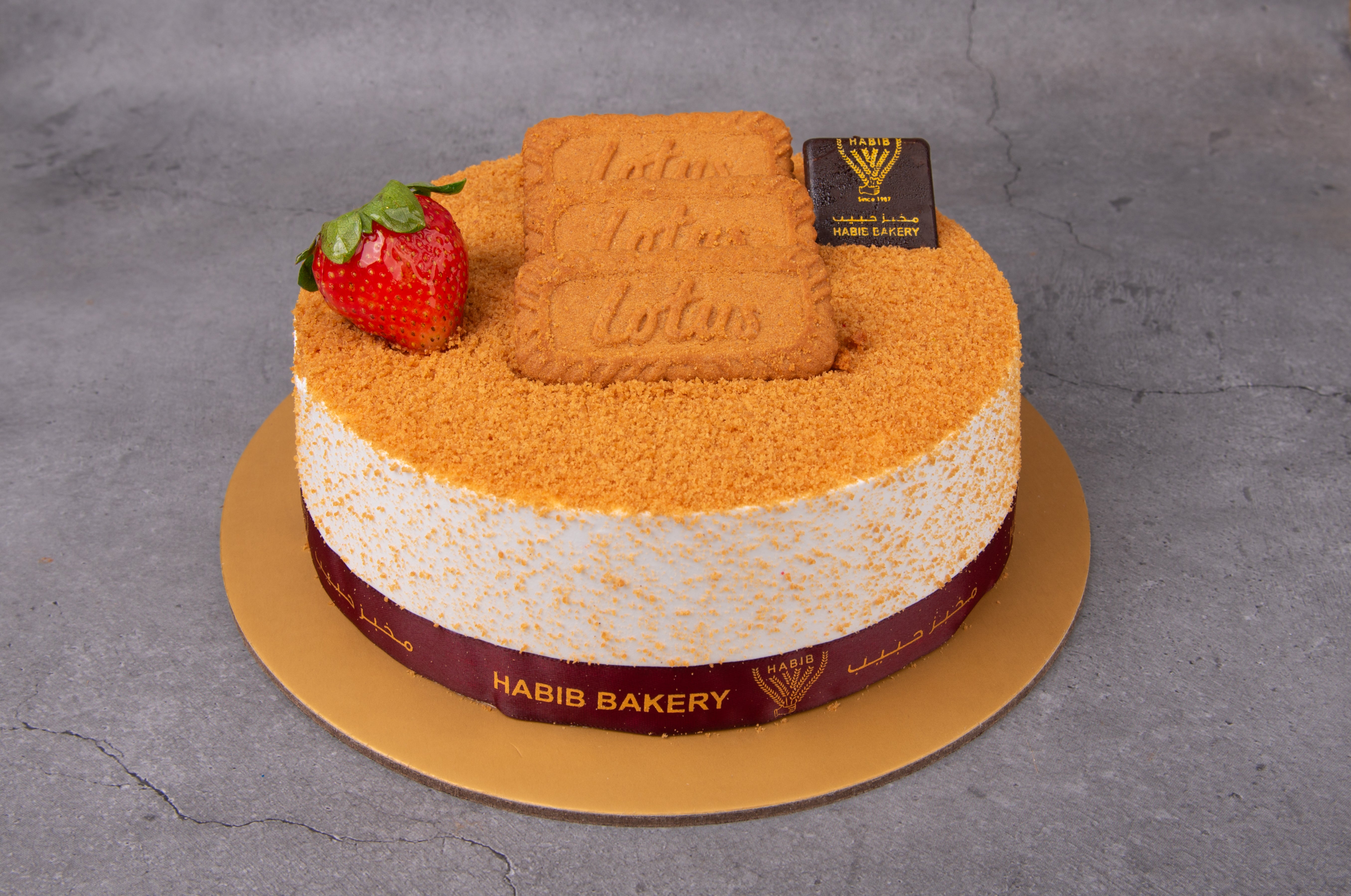 Lotus Cake - 1kg – Habib Bakery