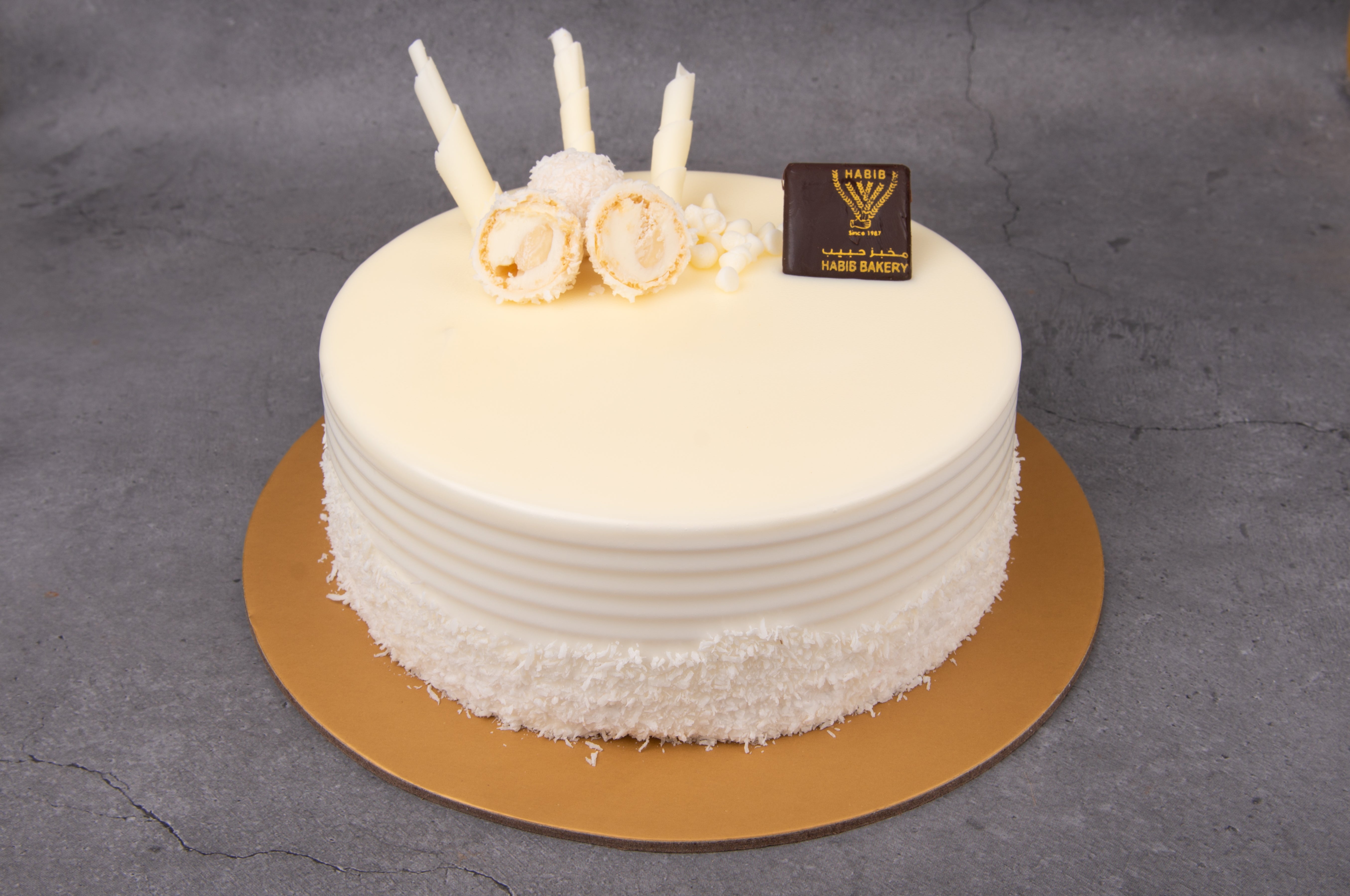Eggless Raffaello Cake – Habib Bakery